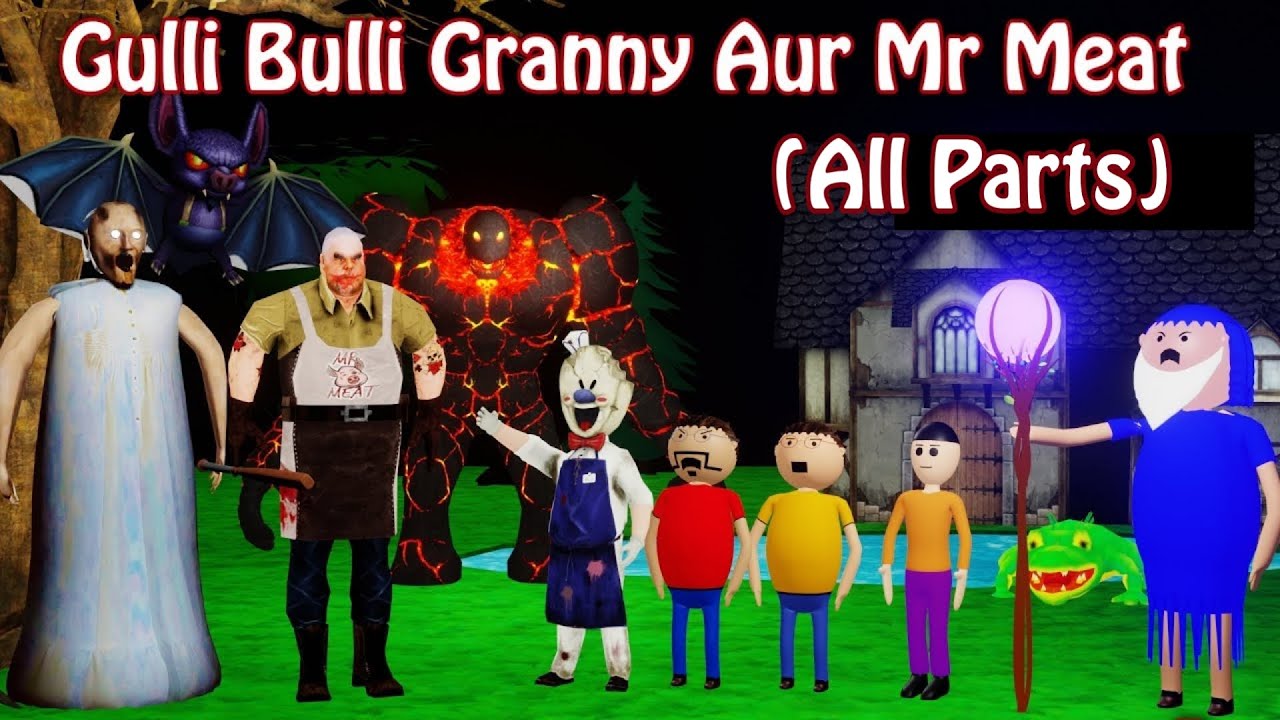 GULLI BULLI GRANNY AUR MR MEAT (FULL EPISODE) | Cartoon | Gulli Bulli ...