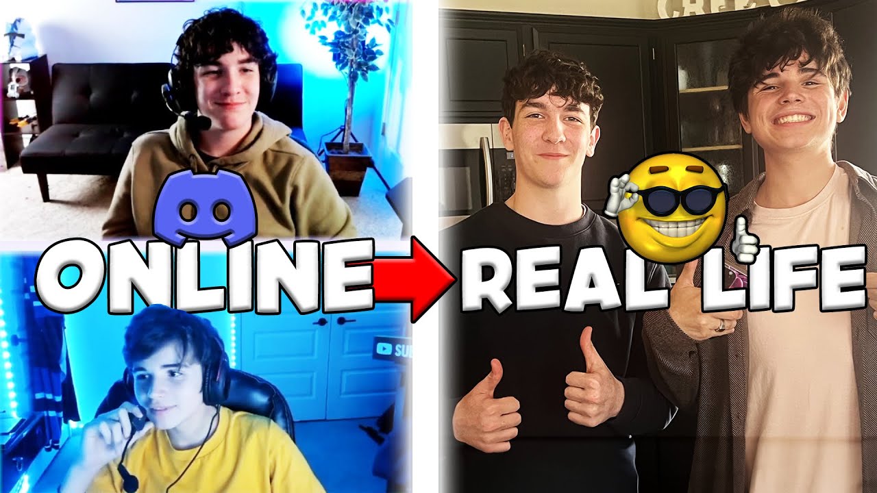 Online Best Friends Meet IRL... - YouTube
