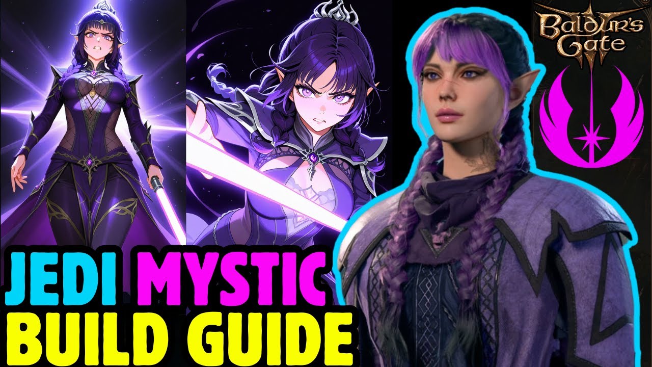 JEDI MASTER MYSTIC Build - Baldur's Gate 3 - YouTube