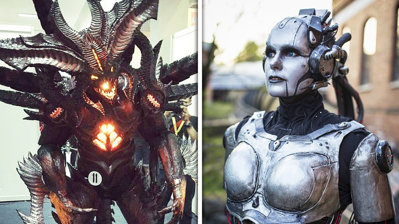 Costumes That Take Cosplay To The NEXT Level - YouTube