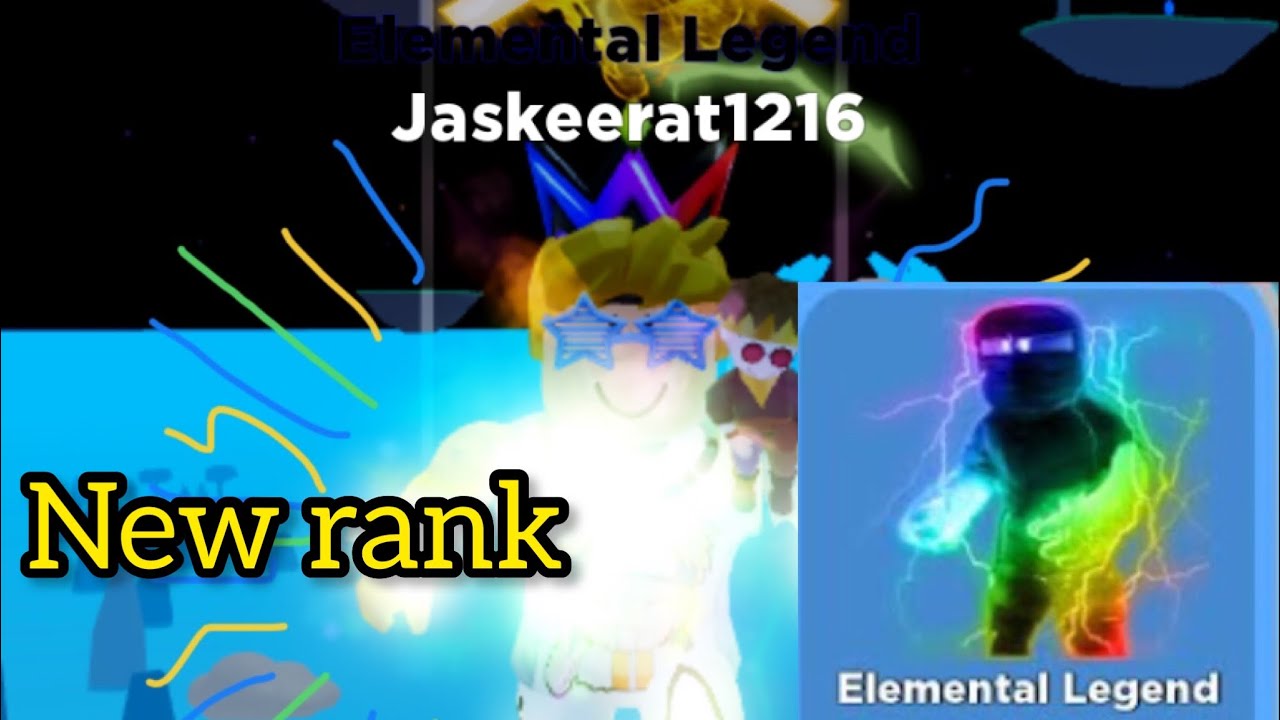 Ranking elemental legend in Roblox ninja legends and muscle legends ...