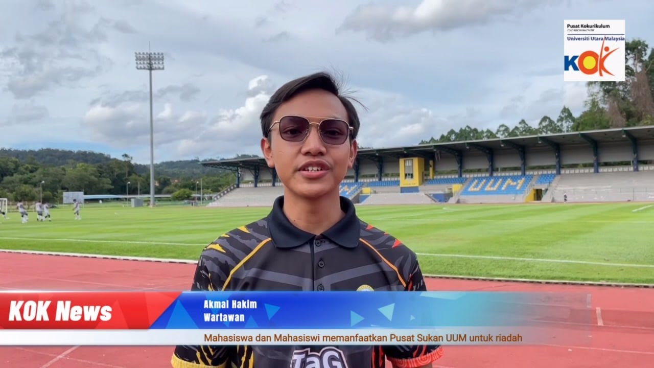 KoKNews - Mahasiswa memanfaatkan Pusat Sukan UUM untuk riadah. - YouTube