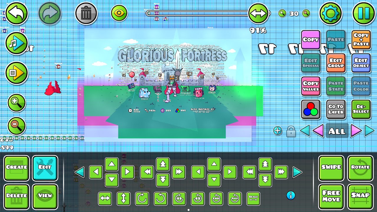 Glorious Fortress in the EDITOR by Jam Attack - YouTube