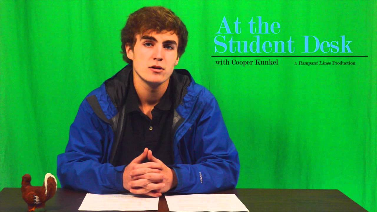 At the Student Desk with Cooper Kunkel Ep. 6 - YouTube