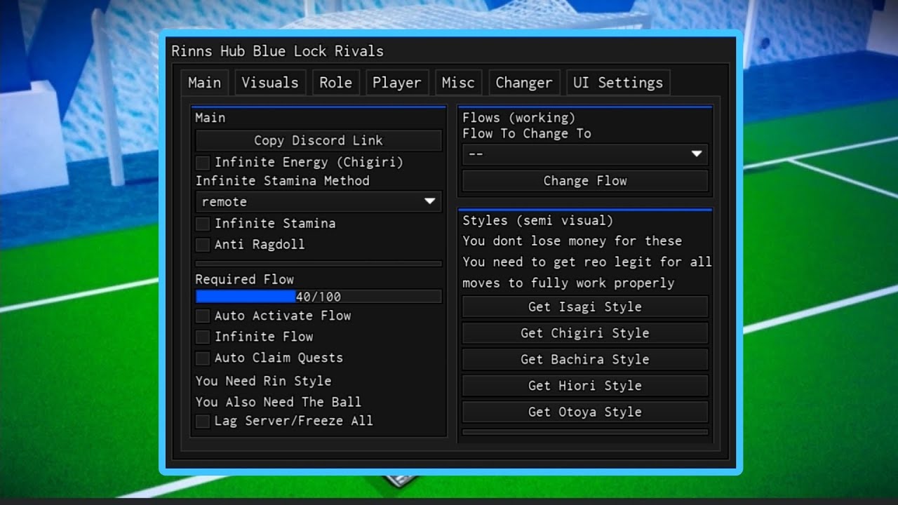 *OP* Roblox Blue Lock Rivals Script | GET FLOWS | GET STYLES | INF ...