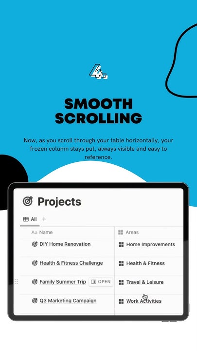 Exciting Notion Update Freeze Table Columns Youtube
