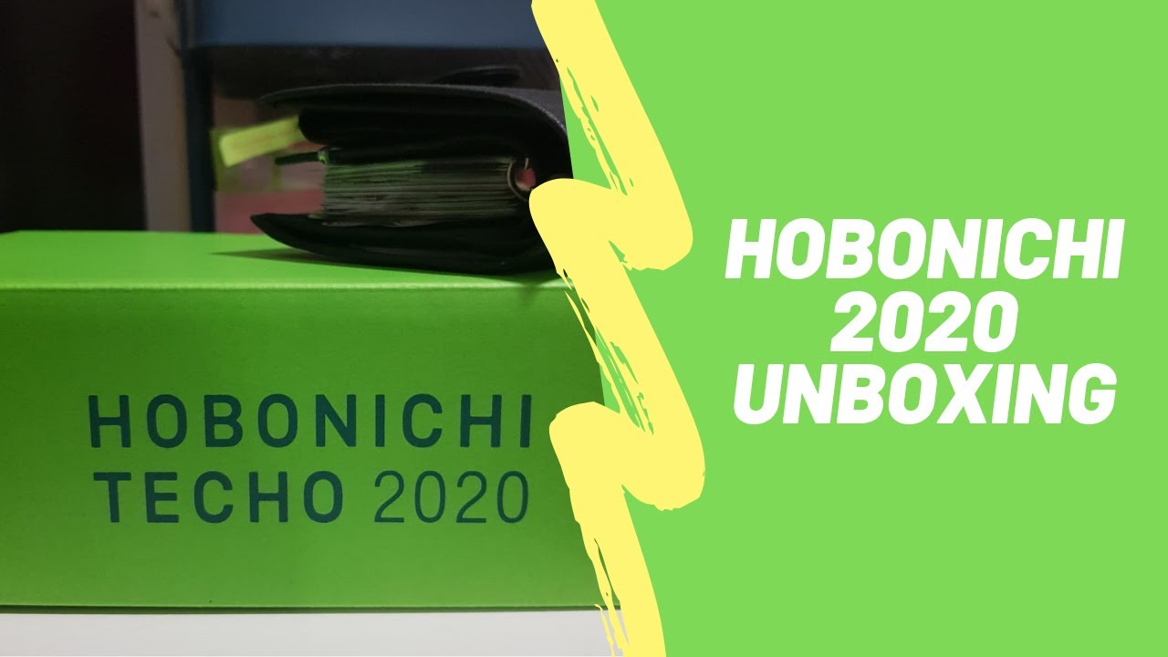 Hobonichi 2020 Unboxing! - YouTube