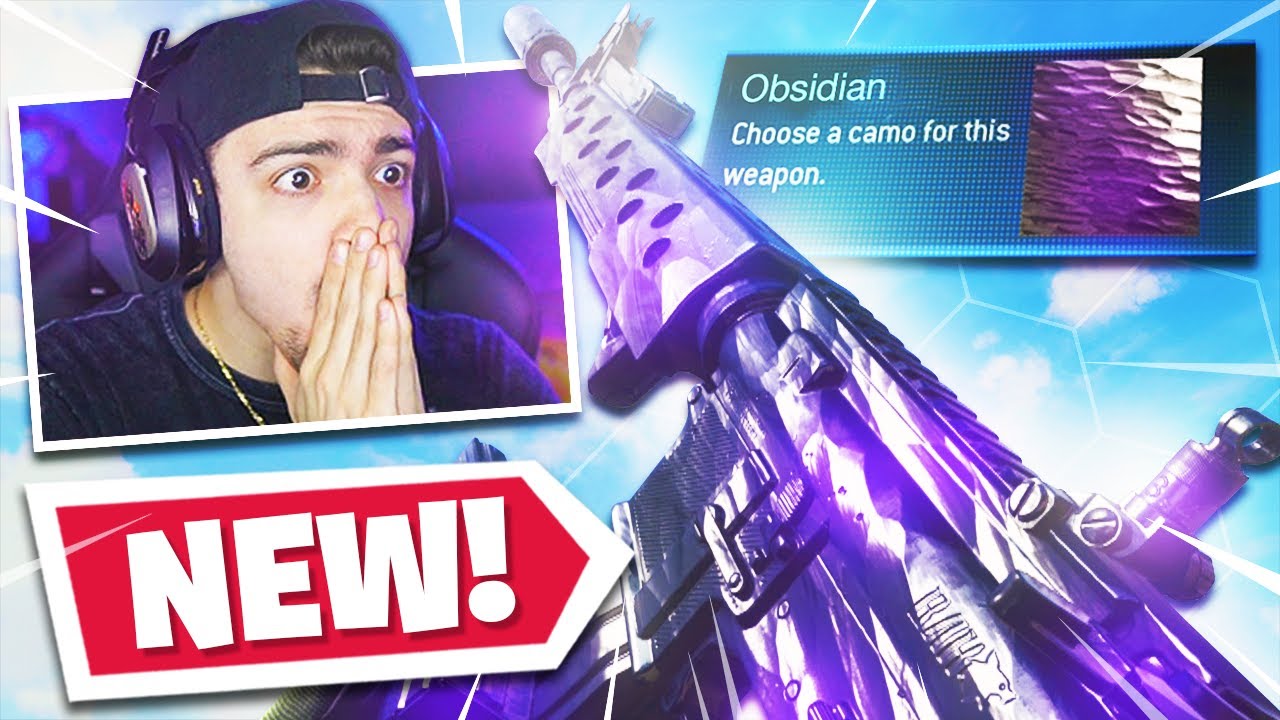 So.. I unlocked the NEW CAMO in Modern Warfare 😒 (Obsidian Camo) - YouTube