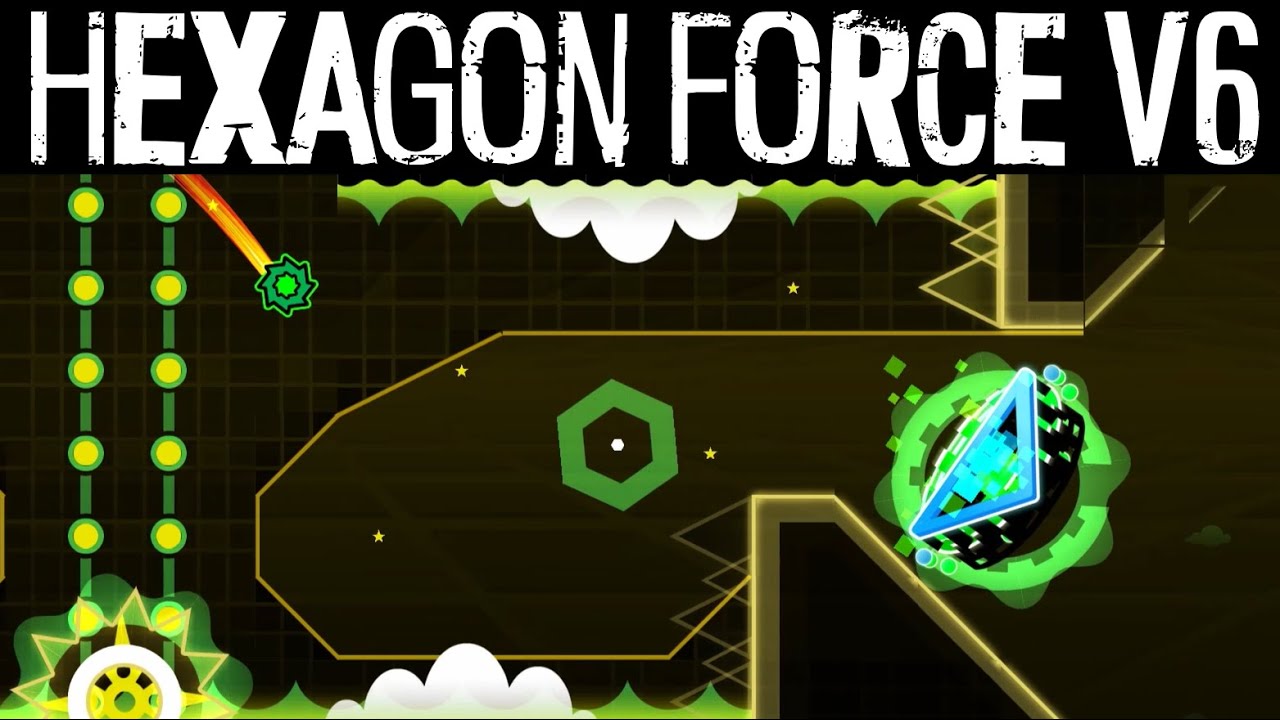 Hexagon force v6 (Insane Demon) || Geometry Dash - YouTube
