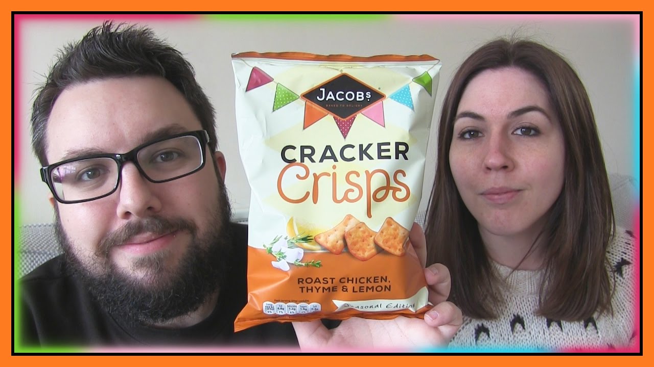Jacobs Cracker Crisps Roast Chicken, Thyme & Lemon Review - YouTube