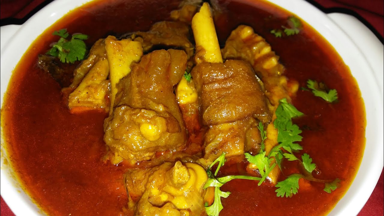 Mutton Paya Recipe l goat trotters l इस तरह बनाये टेस्टी मटन' पाया ...