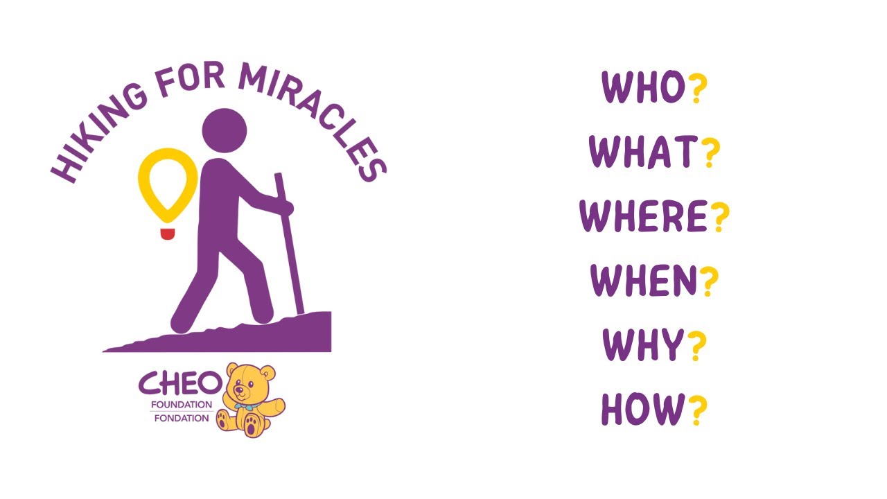 Hiking For Miracles - CHEO Fundraiser - 5 W's & an H? - YouTube