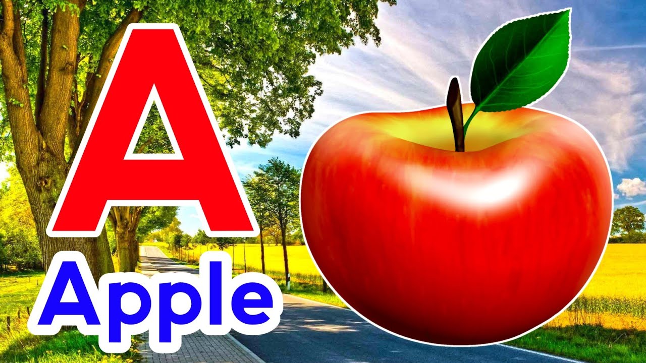 A for Apple B for Ball | Alphabets | Learn to Write Alphabet | Kids ...