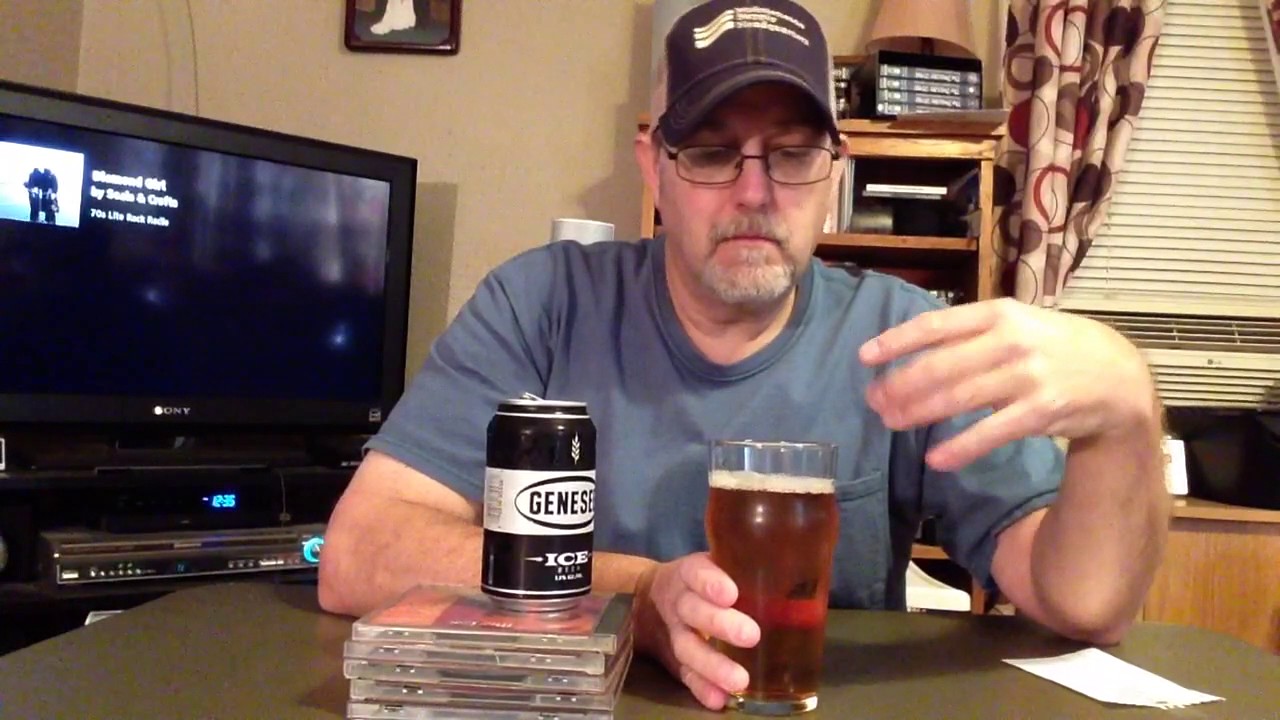 Genesee Ice 5.5% abv # The Beer Review Guy - YouTube