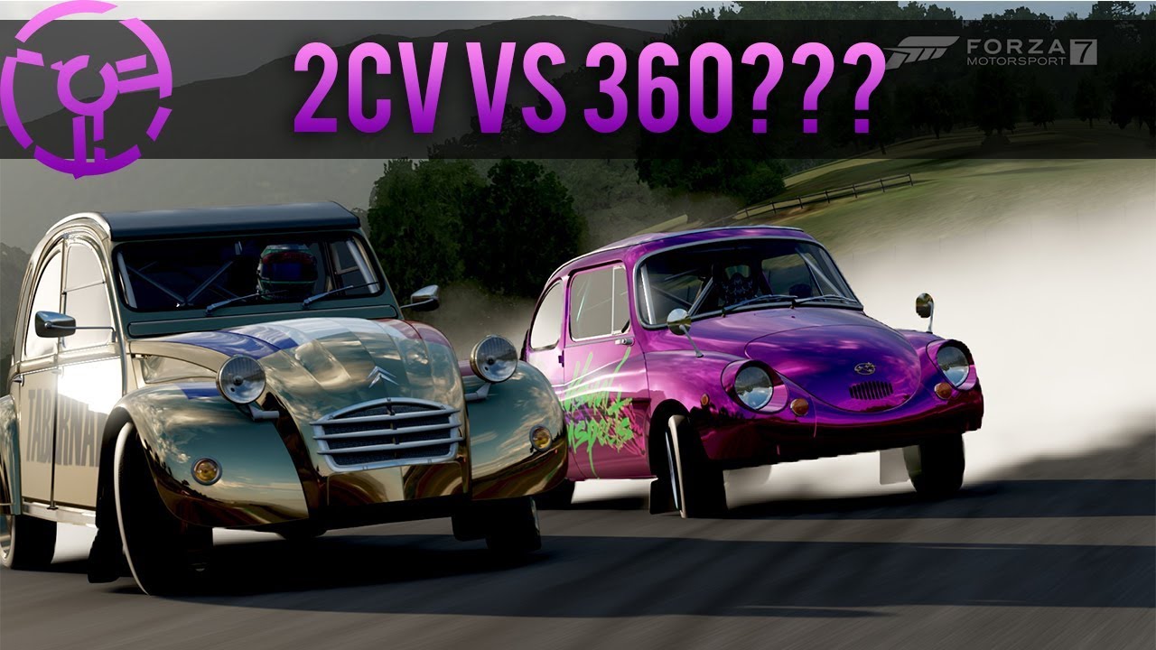 2CV vs. Subaru 360 Drift Battle?! ft. TUS Ueno (2CV Drift Build/Tune ...