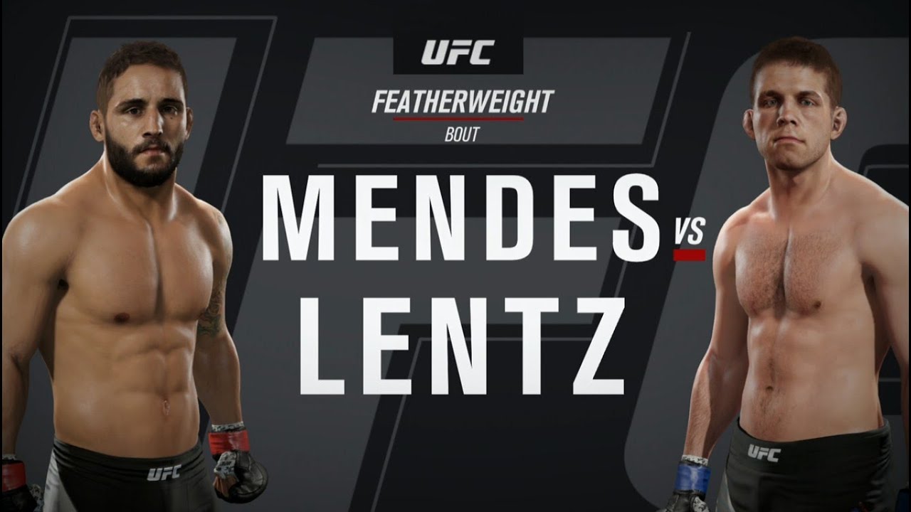 UFC 2 UFC FEATHERWEIGHT UFC MMA 2016 CHAD MENDES VS NICK LENTZ - YouTube