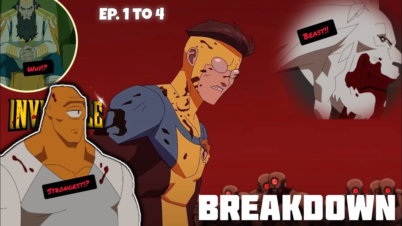 how strong Allen the alien and battle beast are!? | invincible season 3 ...