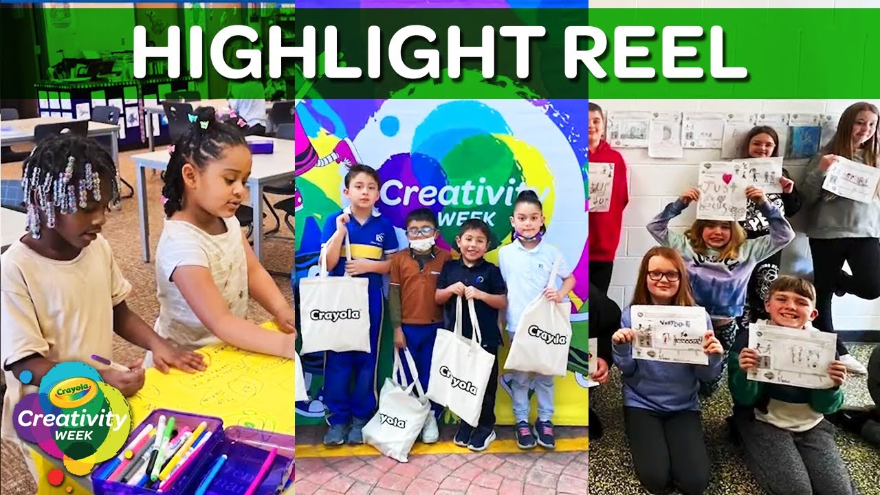 Crayola Creativity Week Was Amazing! | Crayola Learning - YouTube