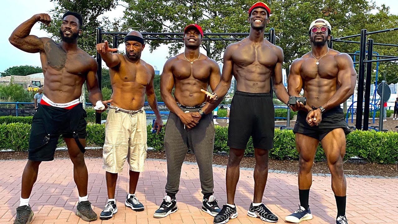 High Volume Pull-ups Workout | Sean G, Scott Burnhard, Bam Baam, Broly ...