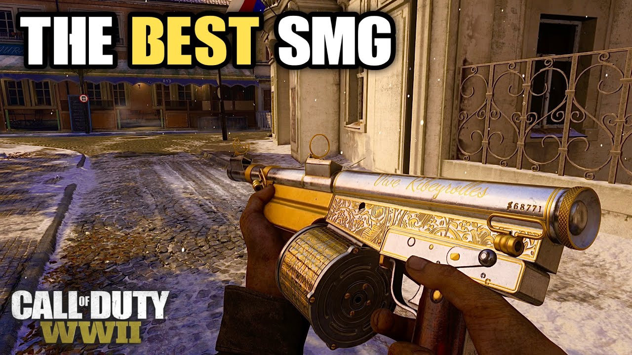 The Best SMG in Call of Duty WW2 in 2021 (COD WW2) - YouTube
