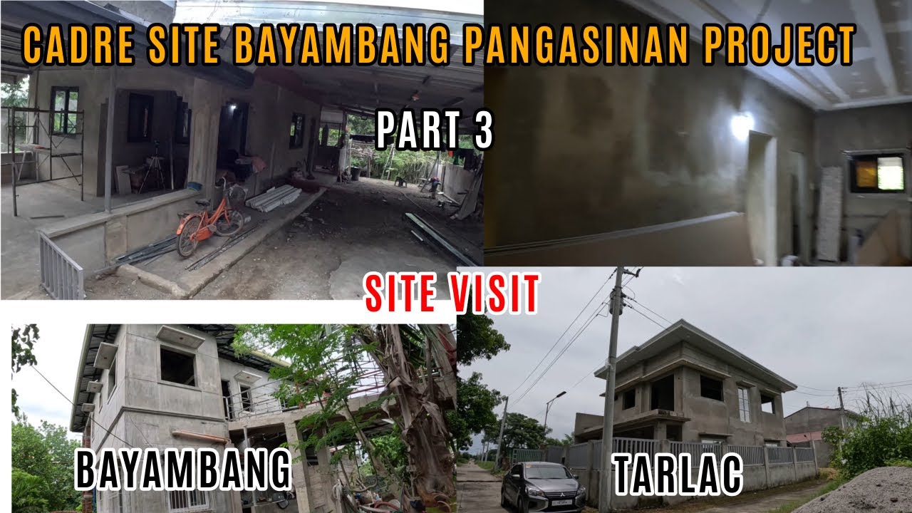 CADRE SITE BAYAMBANG PANGASINAN PROJECT PART 3/ SITE VISIT SA BAYAMBANG ...