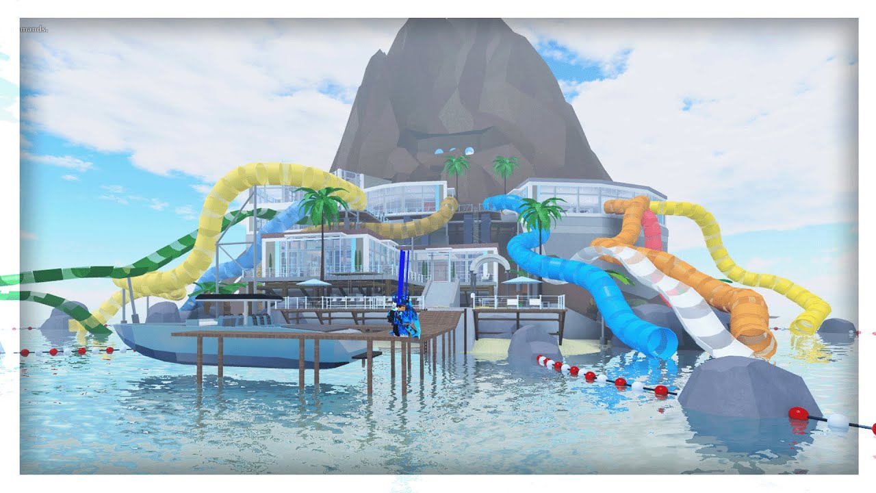 Waterpark Tycoon 🌊, VOLCANO! Building in Roblox - YouTube