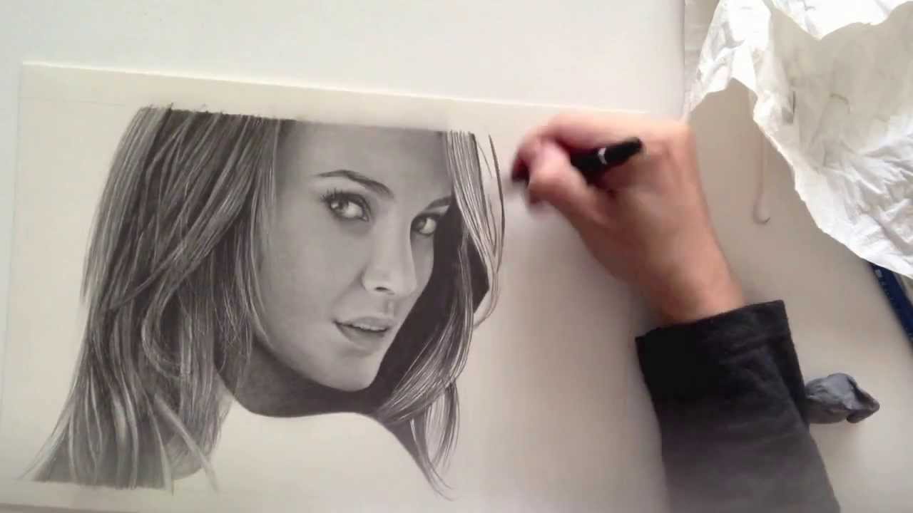 Natalie Portman (speed drawing) - YouTube