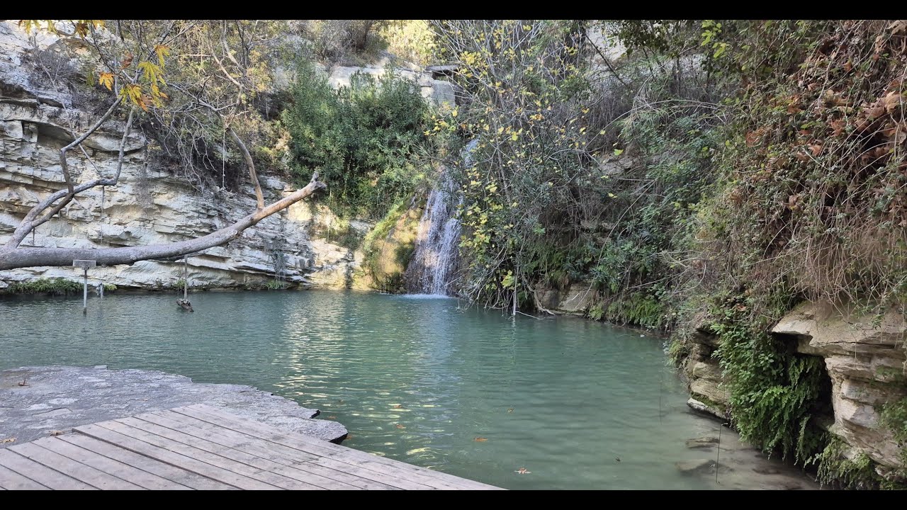 Ciprus ( Baths of Aphrodite - Adonis Baths Waterfalls ) - YouTube