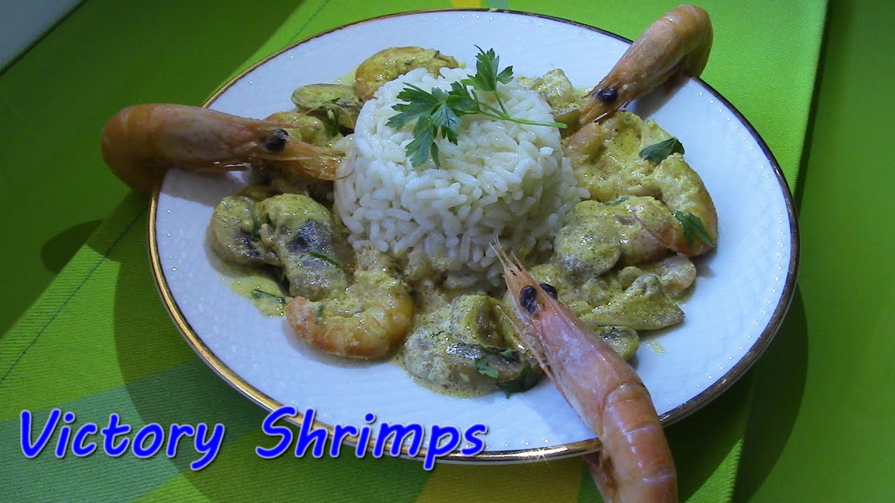 Shrimps Victory recipe - YouTube