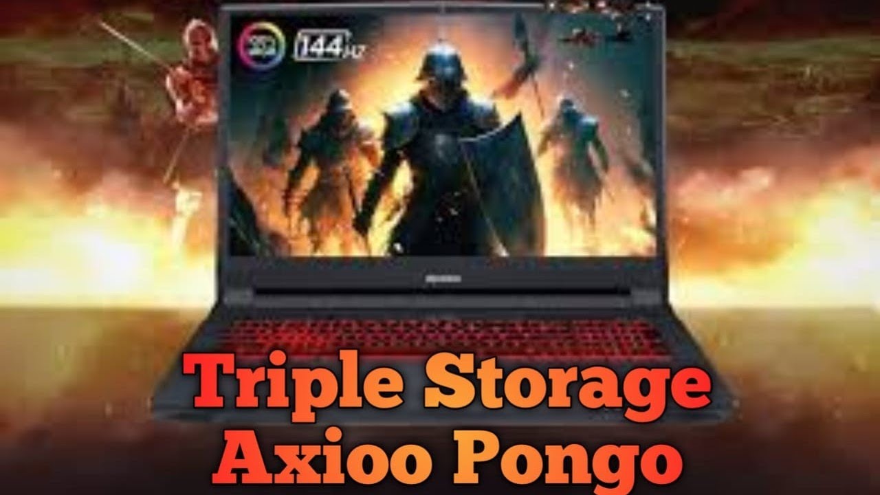 Axioo Pongo - Triple Storage (NVME + NVME/M.2 + SATA 2.5") feat Axioo ...
