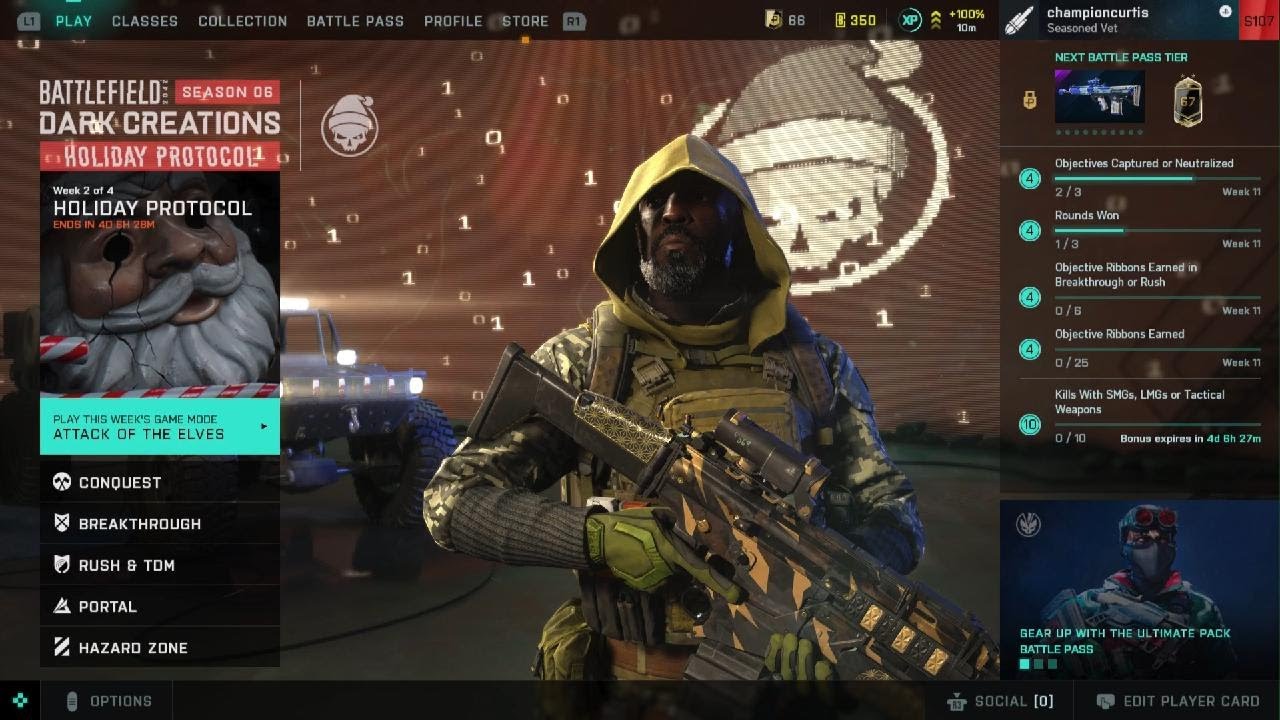 Battlefield 2042 All menu Christmas songs - YouTube