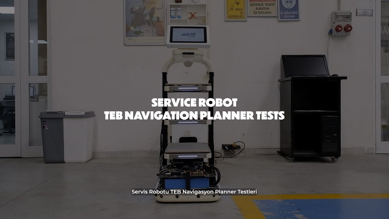 Service Robot TEB Navigation Planner Tests | Servis Robotu TEB ...