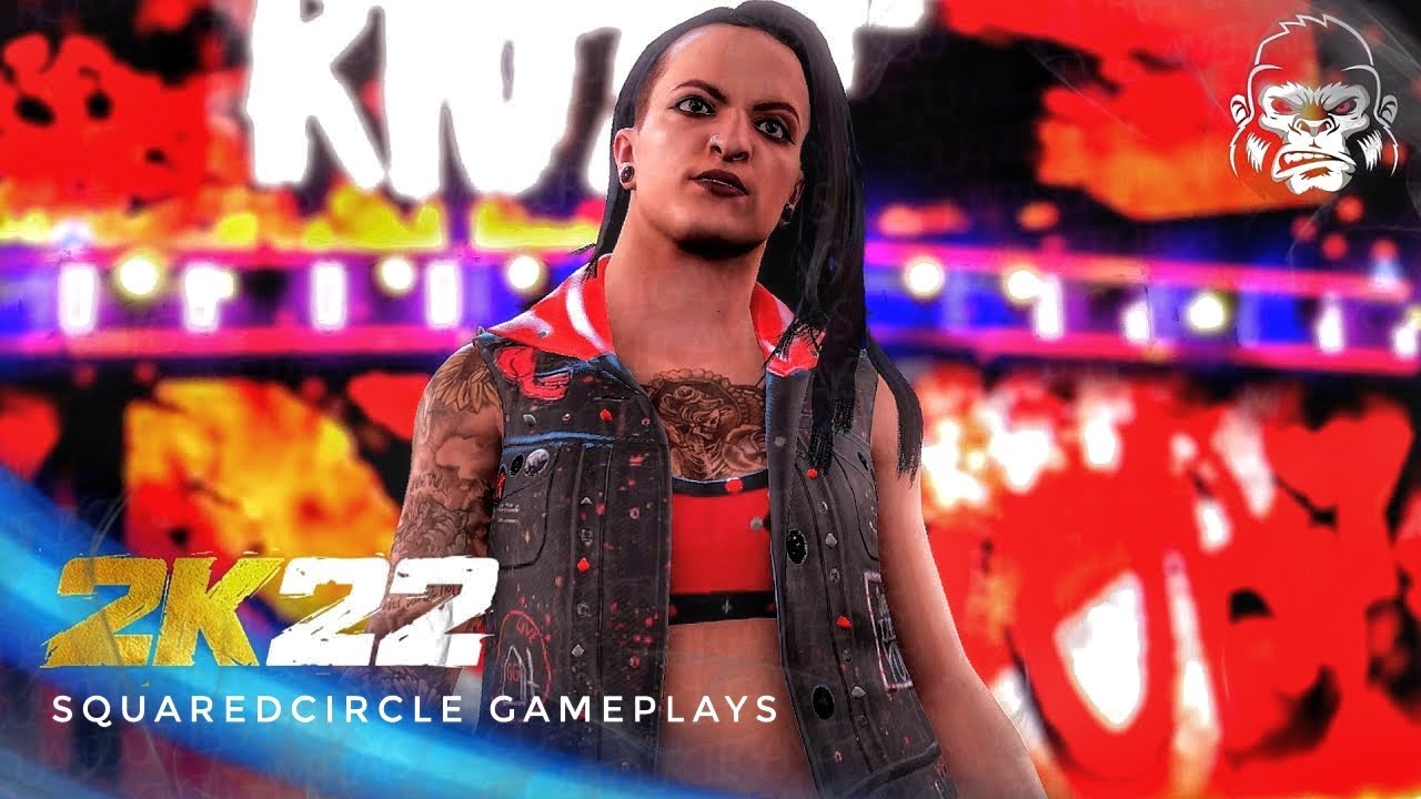 Ruby Riott NXT w/ Theme & Graphics Pack | New WWE 2K22 Mods - YouTube