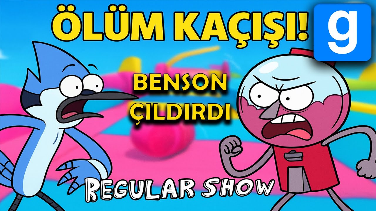 Garry's Mod | Regular Show ve Fall Guys Eğlenceli Anlar - YouTube