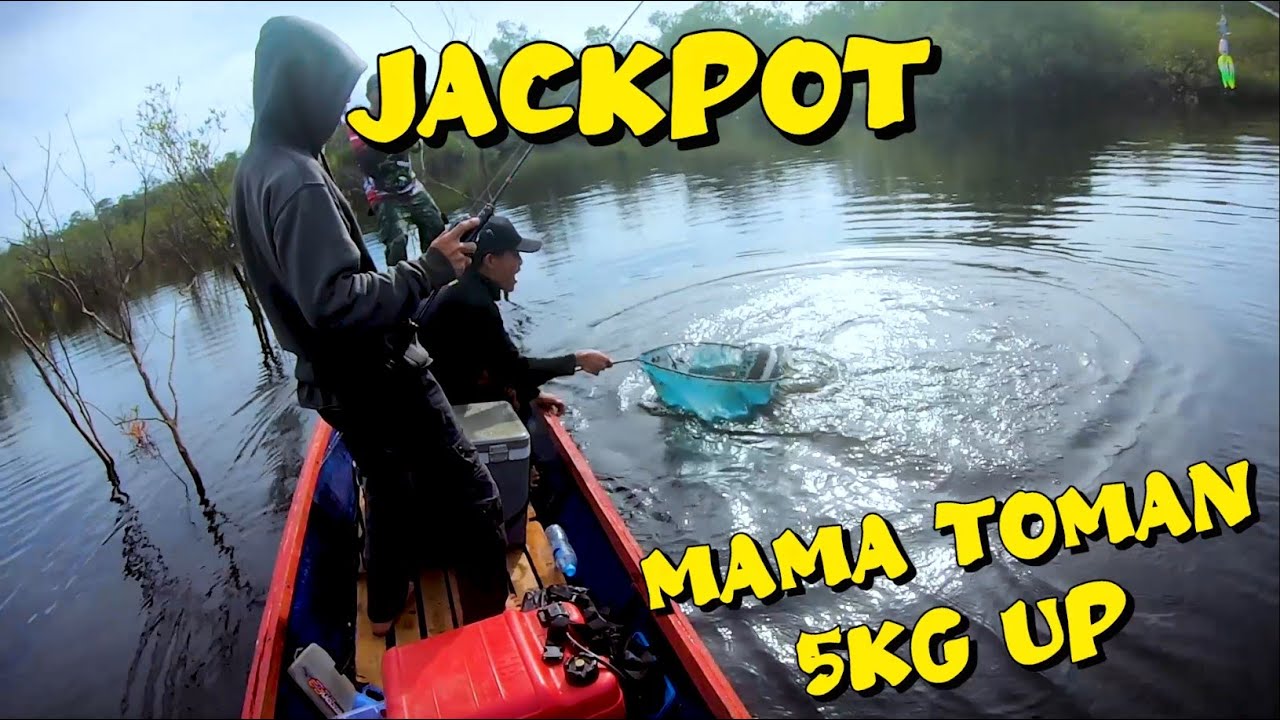 JACKPOT MAMA TOMAN PENGHUNI DANAU SENTARUM - YouTube