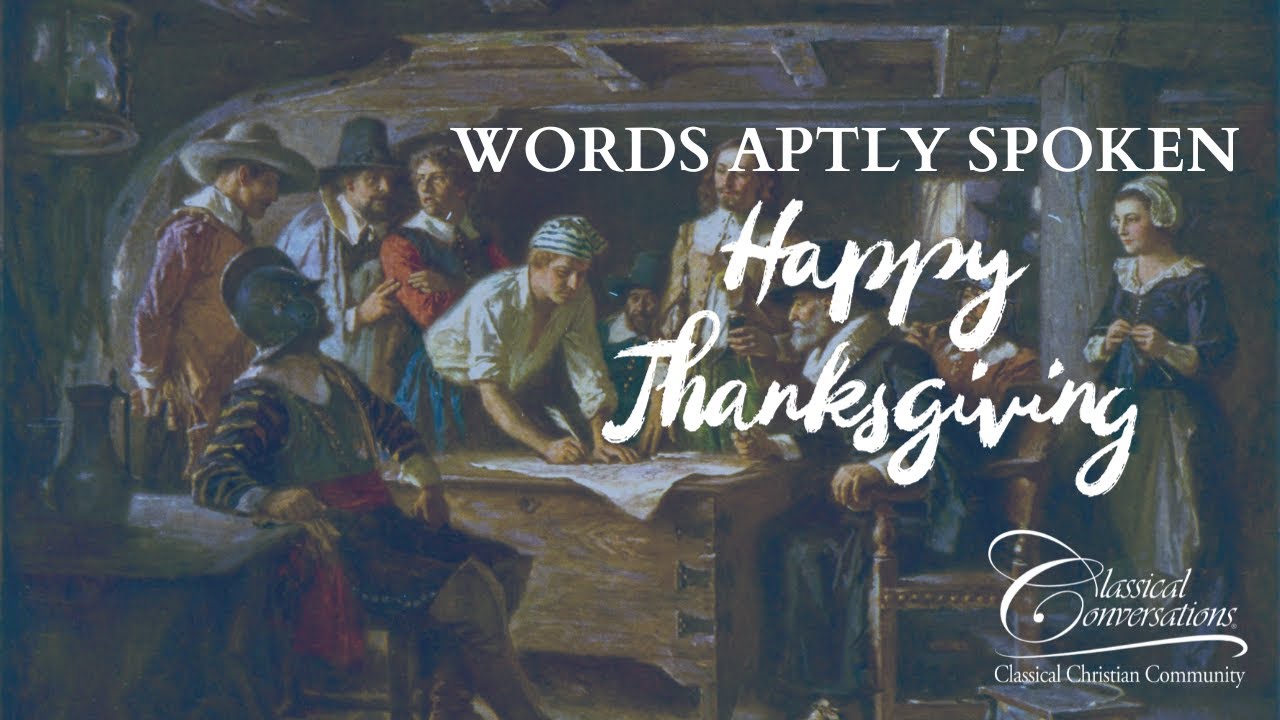 Words Aptly Spoken | The Mayflower Compact *Thanksgiving Episode* - YouTube