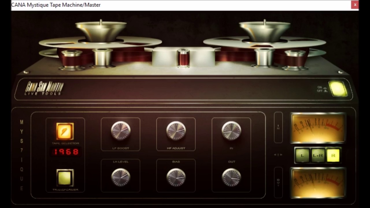 Mystique Tape Machine by Cana San Martin Mixing Tools - YouTube