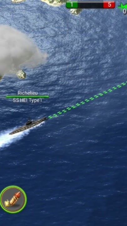 Submarino🌊#navyfield_mobile #gaming #jogos #games #shorts #short #war # ...