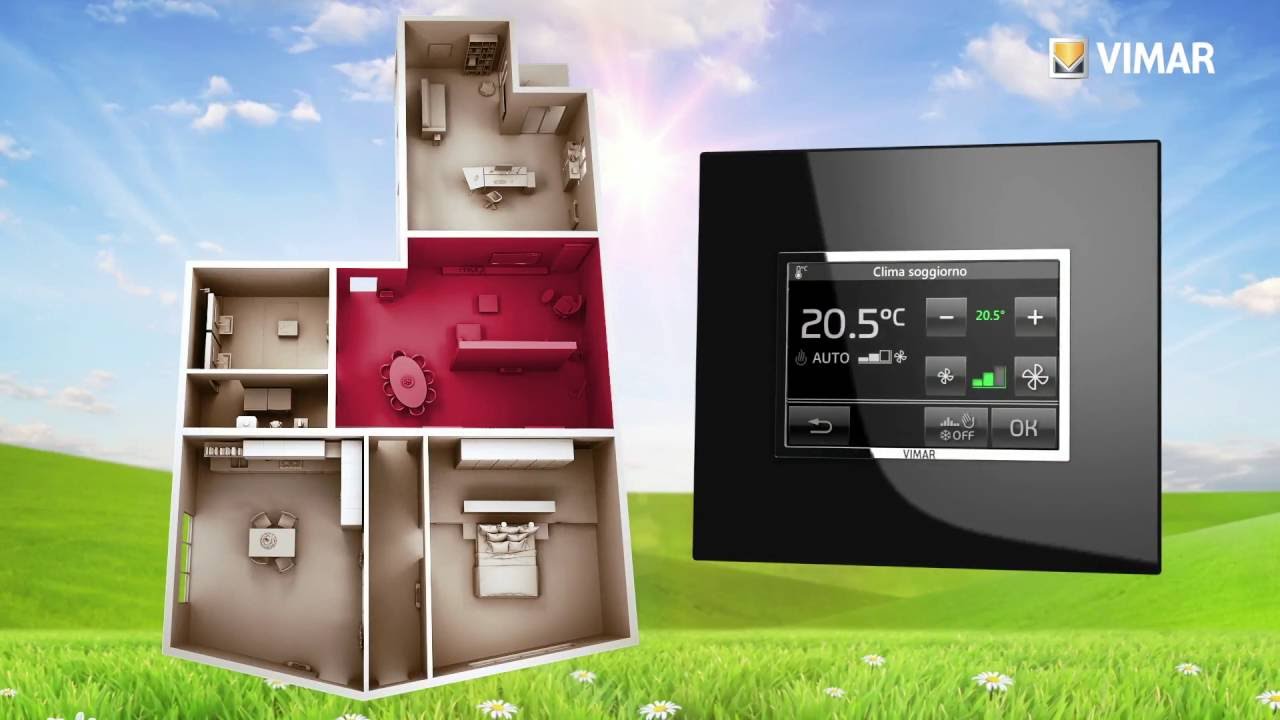 Clima&Energy termostati e cronotermostati by Vimar - YouTube