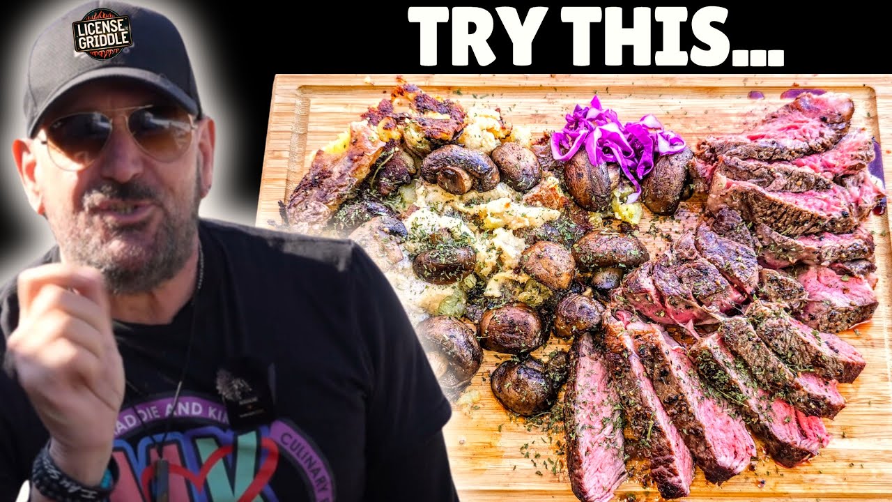 Try This to RAISE YOUR Steak Game | How I Griddle My Steaks - YouTube