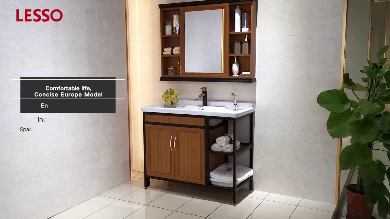 LESSO Bathroom Cabinet - YouTube