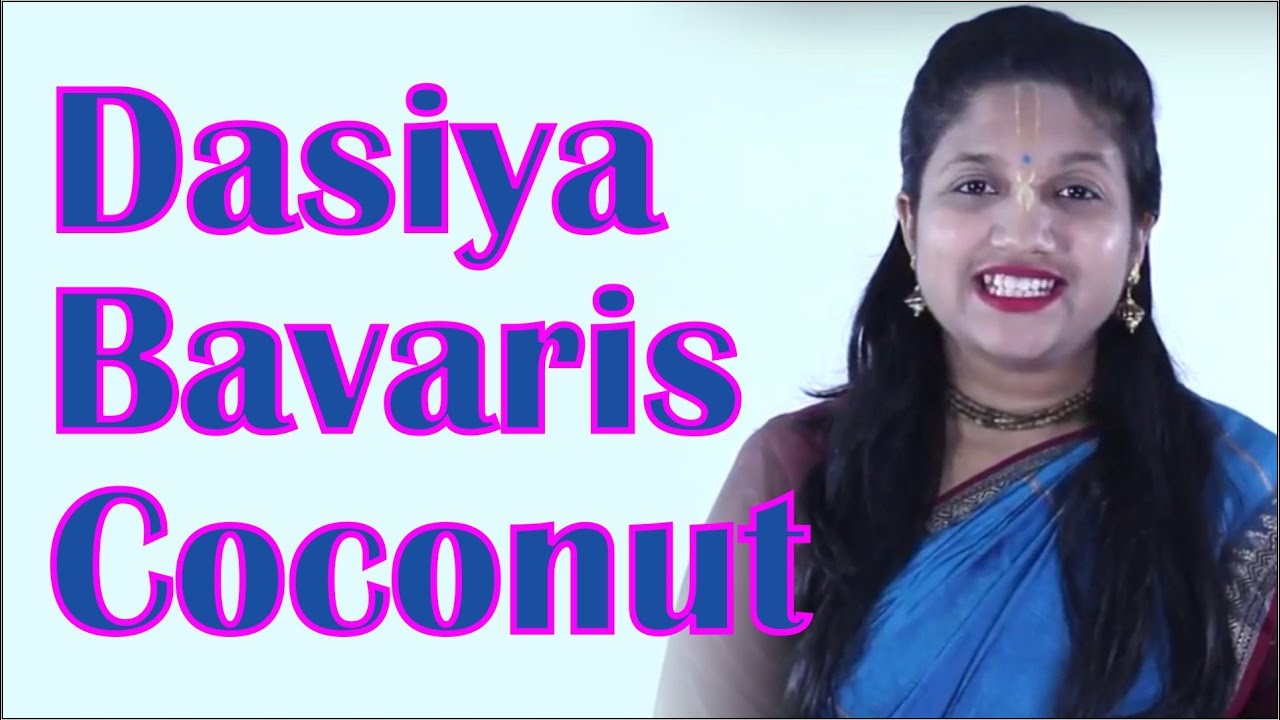 Dasiya Bavaris Coconut Moral story by Mahasundari Radha Devi Dasi - YouTube