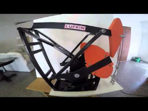 Aparato de Bombeo Lufkin Mark 2 (AIB) Maqueta escala 1:12 - YouTube