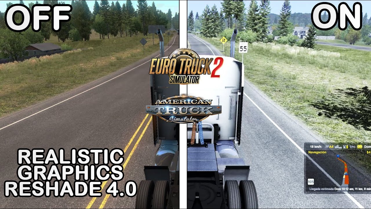 Graficos Realistas para ETS2 y ATS | Reshade + Weather | Tutorial en Español - YouTube