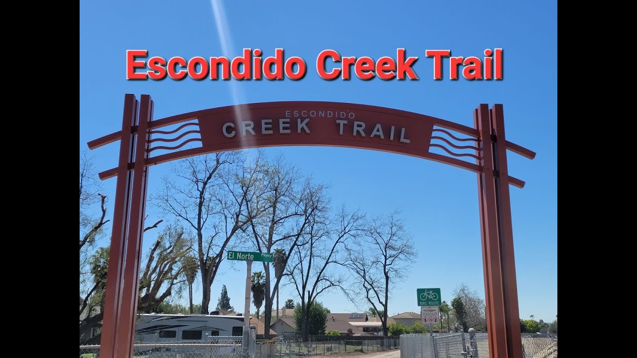 Check out this incredible Ebike Ride on the Escondido Creek Trail - YouTube