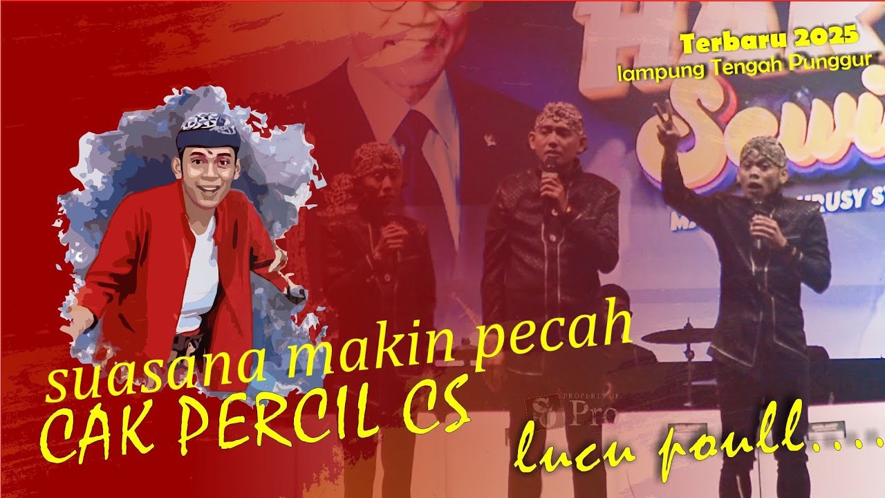 CAK PERCIL CS Suasana Pecah Di Lamteng Bareng Cak Percil CS | Harlah ...
