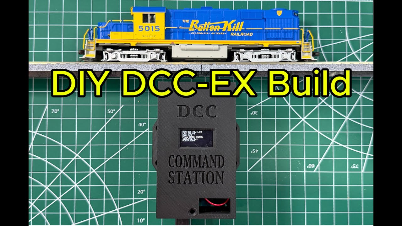 DIY DCC-EX Command Station w/ 3D Printed Case (Arduino, Motor Shield ...