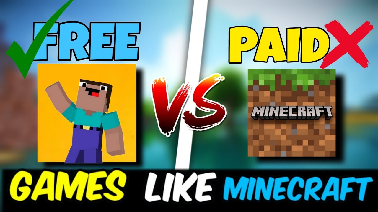 BEST 3 MINECRAFT COPY GAMES #minecraft - YouTube