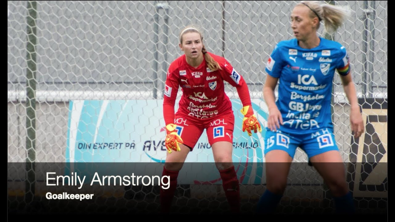 Emily Armstrong, Goalkeeper | 2020 Elitettan Highlights - YouTube