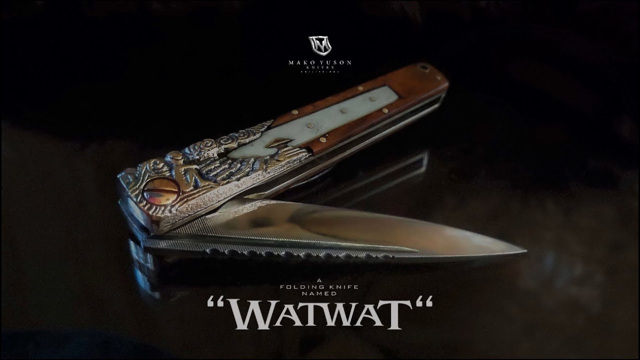 The "Watwat" Folding Knife - YouTube